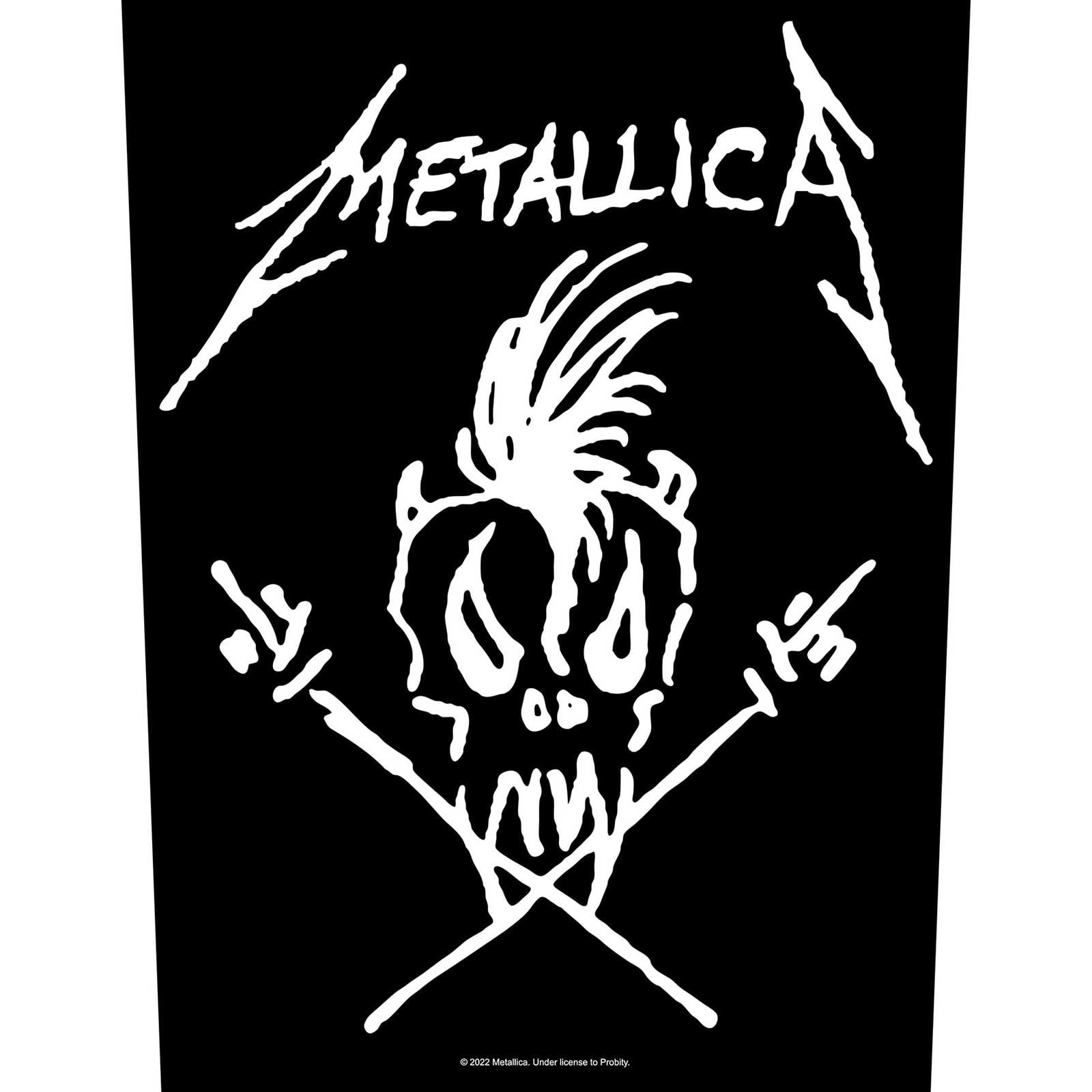 Metallica Back Patch Scary Guy