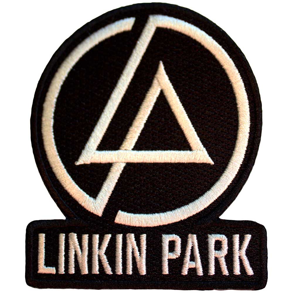 Linkin Park Woven Patch: Concentric Text Logo (Standard)