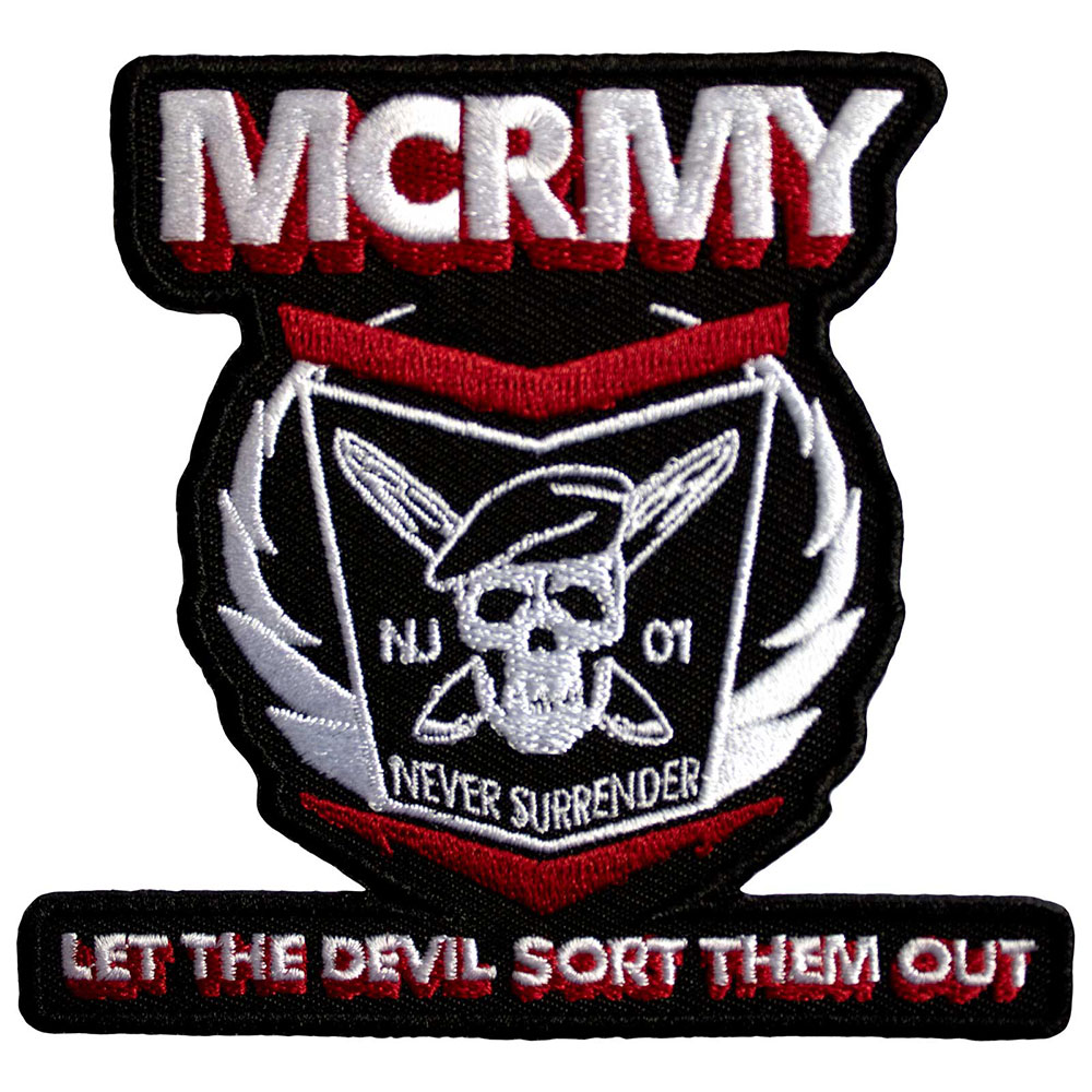 My Chemical Romance Woven Patch: MCRMY Never Surrender (Standard)